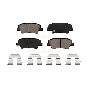 Rear Ceramic Disc Brake Pads CMX-D1544 Replacement For Hyundai Kia Elantra Optima Soul Sonata Forte Accent Rio Veloster GT Forte5 Cadenza Coupe Koup EV