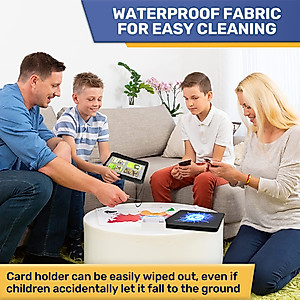 Tequilafy Pocket Trading Card Binder Compatible with Pokemon, Carrying Case Album, Cards Protector for TCG, MTG, YuGiOh, Sport Cards Holder Up to 400 Cards