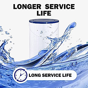 Wowreed Spa Filter Compatible with 303279, FC-2402, Free Flow,AquaTerra, Fantasy Hot Tub Filter, 1 1/2" Finer Thread (1 Pack)