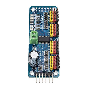 Onyehn PCA9685 IIC Module,16 Channel 12-Bit PWM Servo Motor Driver for Arduino Robot or Raspberry pi(4 Pack)