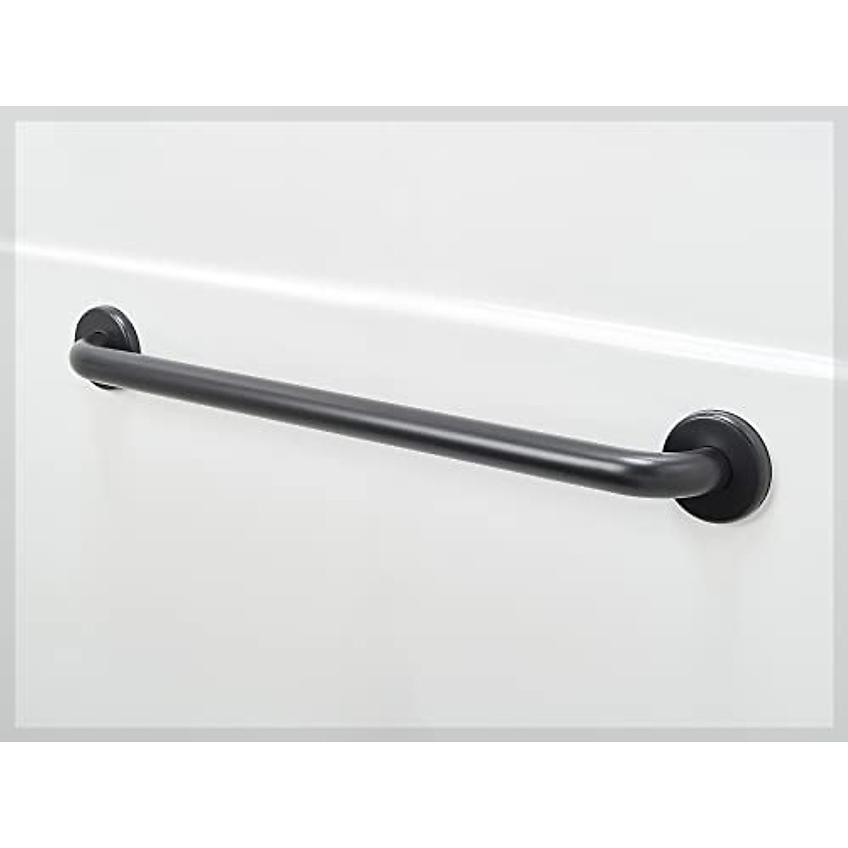 Grab Bar for Bathtub Shower - Stairs Bed Toilet Bathroom / Stand Assist & Safety Handrail / 304 Stainless Steel / Smooth / Oil Rubbed Bronze / 36"