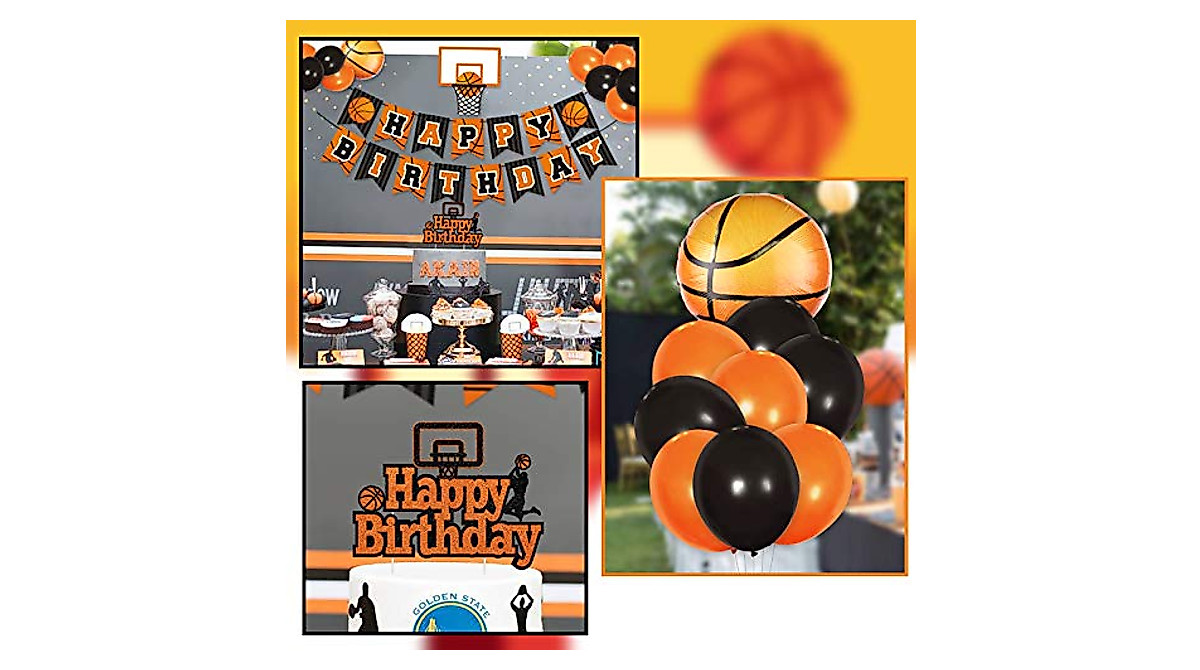 Basketball Birthday Party Decorations | Slam Dunk Supplies