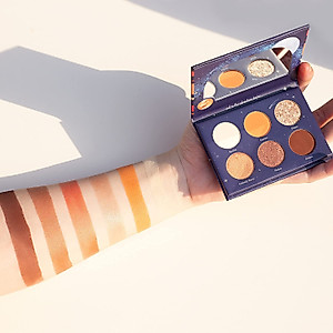 READY TO SHINE: Mars & Saturn Voyage Mini Eyeshadow Palette Duo - Vegan, Cruelty-Free, Galactic-Inspired Shades for Stunning Looks