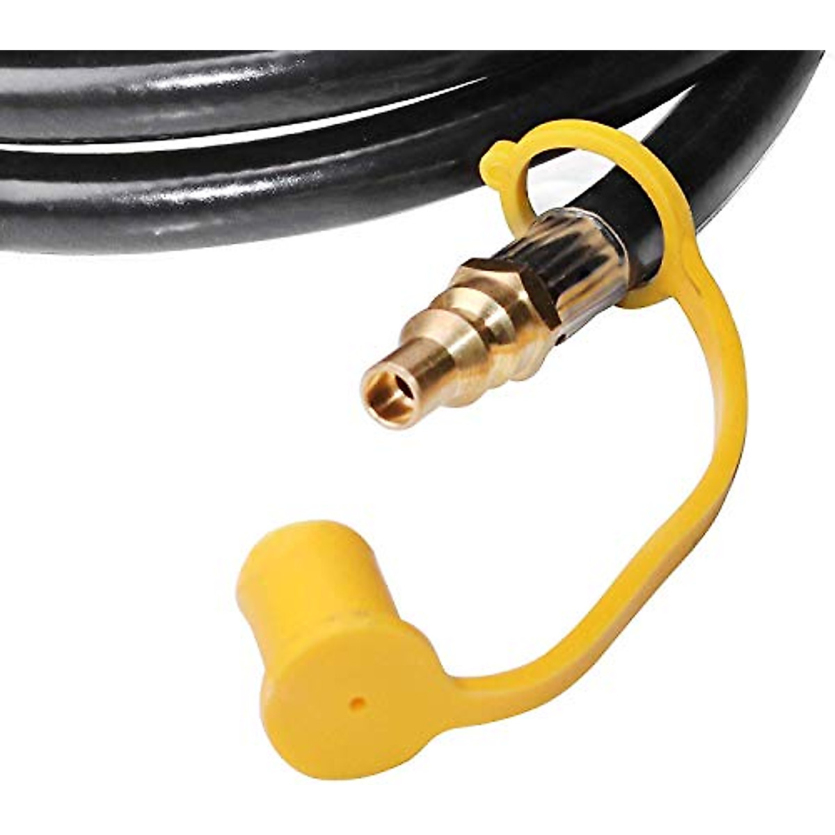 DOZYANT Propane Quick Connect Convertion Adapter Fitting with 12 Feet Extension Hose for Blackstone 17"/22" Griddle, Connect to RV Trailer with Quick-Connect Kit