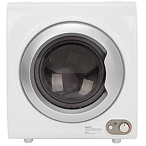 Avanti Portable Dryer Front Loading for Laundry, Compact Size, 9 lb. Clothes Capacity, Multiple Drying Settings with Anti-Wrinkle, 2.6-Cu.Ft, White