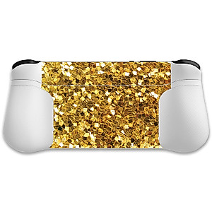 MightySkins Skin Compatible with Logitech G Cloud Gaming Handheld - Gold Chips | Protective, Durable, and Unique Vinyl Decal wrap Cover | Easy to Apply, Remove, and Change Styles | Made in The USA