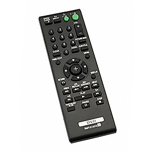 RMT-D197A RMTD197A Replaced Remote Control fit for Sony DVD Player DVP-SR510H DVP-SR320 DVP-SR405P DVP-SR750HP DVPSR100 DVPSR120 DVPSR210PB DVPSR310P DVPSR320 DVPSR750HP