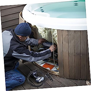 5pcs Kitchen Air Switch For Garbage Disposal Bathtub Buttons Bathtub Supply Replacement Replace Air Stainless Steel Air Button Garbage Disposal Parts Pneumatic Push Button