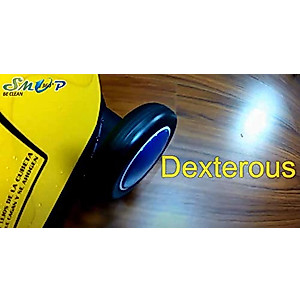 SMOP 360 Spin Mop Commercial, Microfiber, Bucket, Floor Cleaning System for Stores and Households, Cart with Wheels, Replacement Head