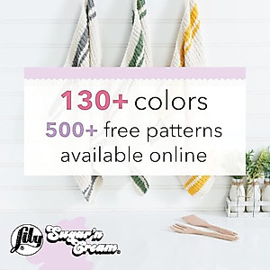 Lily Sugar 'N Cream The Original Ombre Yarn, 2oz, Gauge 4 Medium, 100% Cotton, Painted Desert - Machine Wash & Dry