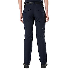 5.11 Tactical Women's Fast-Tac Cargo Pants, Straight Fit, Lightweight, Style 64419, Dark Navy, 2 Regular