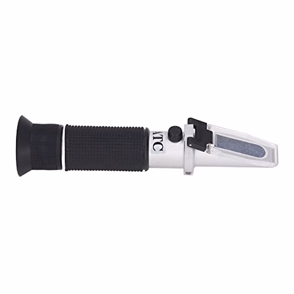 Brix Meter Refractometer, Aluminum Alloy ABS Rubber High Accuracy Sugar Refractometer Tester ATC 0‑32% for Kitchen