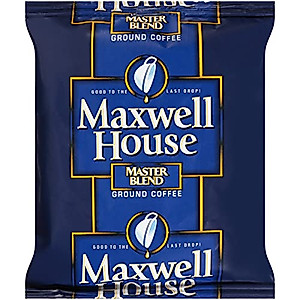 Maxwell House Master Blend Ground Coffee (42 ct Pack, 1.1 oz Packets)
