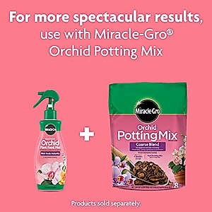 Miracle-Gro Ready-To-Use Orchid Plant Food Mist, 8 oz., Orchid Food Feeds Plants Instantly, 1 Pack
