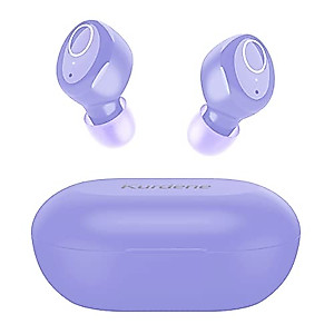 Bluetooth Wireless Earbuds,Kurdene S8 Deep Bass Sound 38H Playtime IPX8 Waterproof Earphones Call Clear with Microphone in-Ear Bluetooth Headphones Comfortable for iPhone, Android
