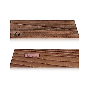 Cangshan 1021462 Solid Ash Wood Magnetic ANCHOR Knife Sheath Only for 8-Inch Chef's Knife