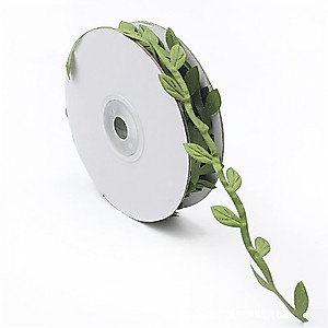 Patty Both Artificial Vines,Artificial Eucalyptus Leaf Vine DIY Craft Botanical Greenery for Hanging Plant Home Kitchen Garden Wedding Wall Decor (Green,32ft)