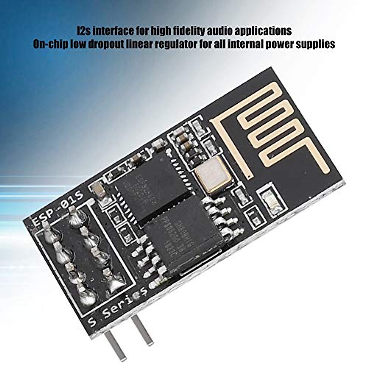 Jeanoko WiFi Module, 32 Pin ESP8266 UART Board SDIO 2.0 for DIY