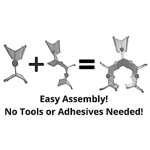 Hex Hive 2.0 Storage Organizer 12 Piece Set for Craft Paint, Salon Haircolor, Tattoo Ink and more Made in USA