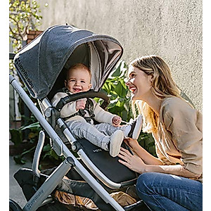 UPPAbaby Leather Bumper Bar Cover - Black, One Size (Pack of 1)