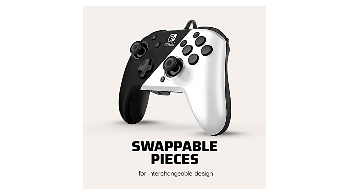 PDP Wired Gaming Faceoff Deluxe Controller for Nintendo Switch