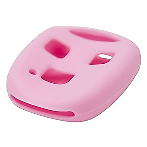 Keyless2Go Replacement for Key Fob Cover for Lexus Vehicles with FCC HYQ1512V, N1412BBB, HYQ12BBT - Pink