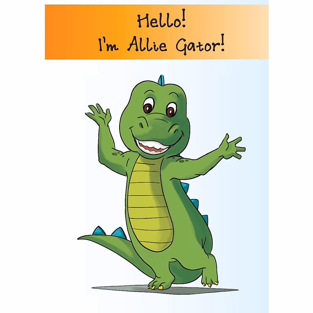 StarSmilez Tooth Brushing Allie Gator Bundle Plush and Storybook Help Kids Brush Their Teeth Plus Download of Matching Dental Health Activities