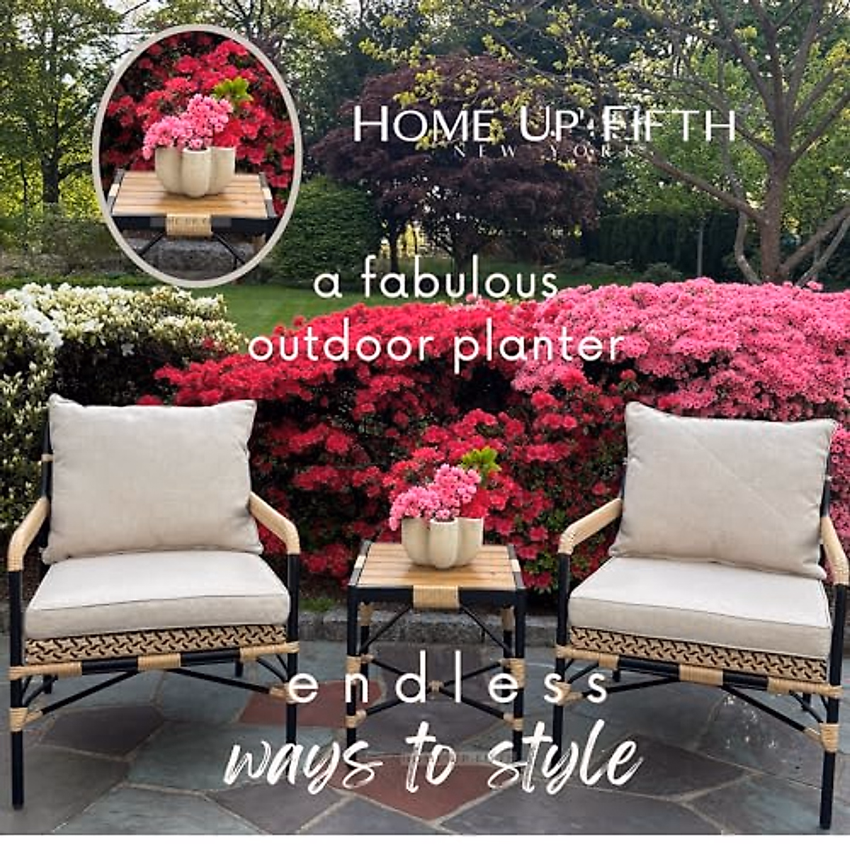 Nico Curvy Decorative Bowl Fluted Vase Scallop Home Decor for Living Room Coffee Table Styling Bookshelf and Console Organic 9 x 5 inches