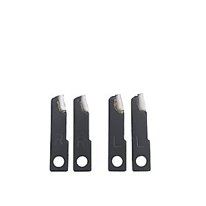 Jonard Tools AHC-10RB Replacement Blade Set for AHC-10 Adjustable Hole Cutter (Pack of 2), Black