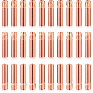 30 Pieces Contact Tip Welding Contact Tip MIG Welder Contact Tips MIG Welding Gun Accessory 0.035 Compatible with Hobart H-9/10-9/10 MIG Welder