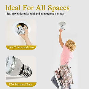 Lachesan PAR38 Halogen Flood Light Bulbs 2 Pcs, 90W Equivalent, 120V, E26 Base, 2700K Warm White Light for Indoor and Outdoor