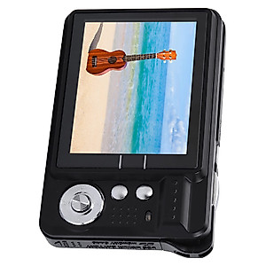 Silver Camera,Decent Camera for Photography,Childrens Camera 2.7 Inch Sn 1080P Hd Children Toy Digital Video Camera Kids with Battery Silver (Bliack)