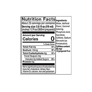 SodaStream Diet Dr Pete, 14.8 Fl Oz (Pack of 4) - Packaging May Vary