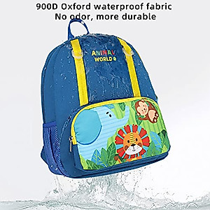 willikiva Cute Dinosaur Kids backpack for Girls Boys Preschool kids 3-5 Toddler(Lion)