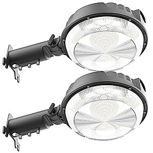 150W LED Barn Lights Exterior Dusk to Dawn Outdoor Lighting LED Yard Lights with Photocell 6500K Super Bright Barn Light for Area Street Warehouse Farmhouse 2 Pack