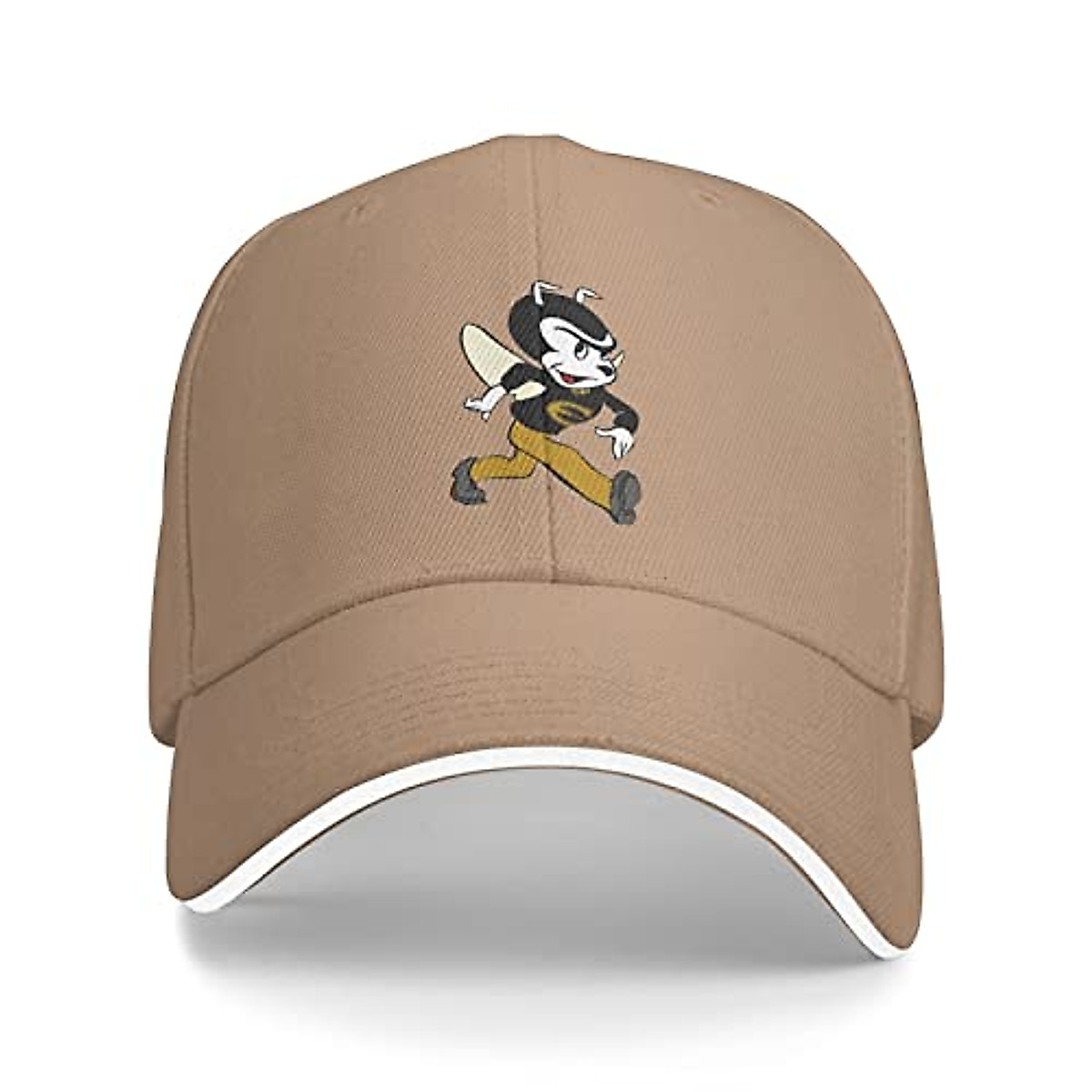 Emporia A State University Logo Sandwich Cap Unisex Classic Baseball Capunisex Adjustable Casquette Dad Hat Natural