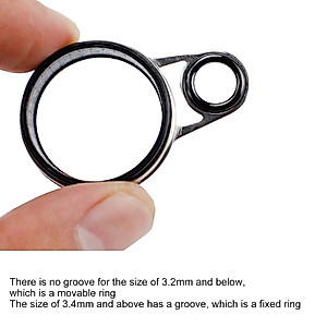 VGEBY Fishing Rod Guides Line Rings 41 in 1 Set Rock Casting Tackle Fishing Rod Guides Line Rings Top Tips