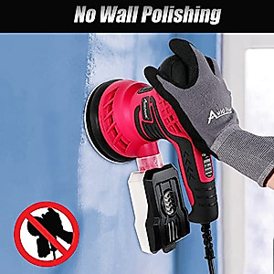 AVID POWER Orbital Sander 5 Inch 2.8 A Random Orbit Sander for Woodworking 13,000 RPM Electric Wood Sander Tools, 6 Variable Speeds, 12 Pcs Sandpapers