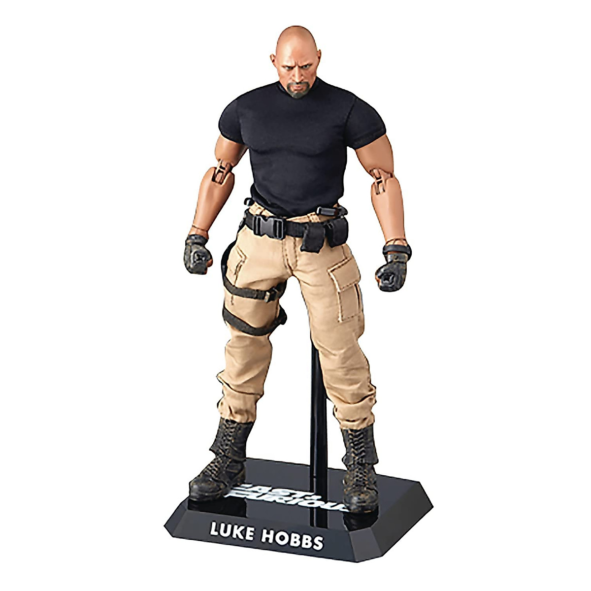 Beast Kingdom The Fast and The Furious: Luke Hobbs DAH-038 Dynamic 8ction Action Figure, Multicolor
