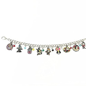 Blingsoul Horror Evil Little Charm Mermaid Bracelet - Adventure Queen Cosplay Elegant Merchandise Mermaid Jewelry Gift for Women | [J100055] Litle Mermad 2
