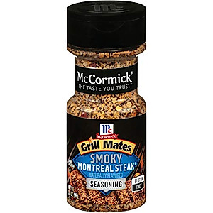 McCormick Grill Mates Smoky Montreal Steak Seasoning, 3.4 Oz