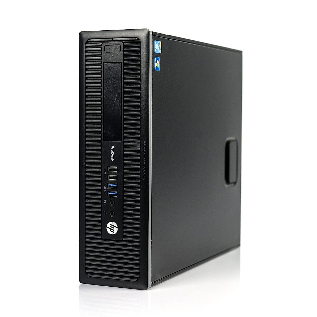 HP Desktop Computer 600 G1 ProDesk Small Form Factor SFF PC, Intel Quad Core i5 up to 3.60GHz,8GB Ram 500GB Hard Drive,WiFi,DVD,DP VGA Port,New Keyboard & Mouse Included, Windows 10 Pro (Renewed)