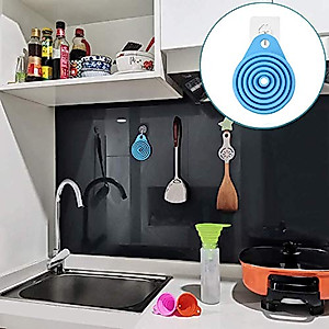 Kitchen Funnel Set of 4, 2 Small and 2 Large Funnels for Kitchen use, Silicone Collapsible Funnels for Filling Bottles/Liquid/Powder Transfer, Food Grade BPA Free