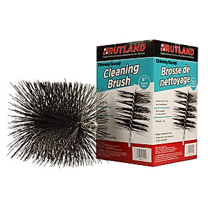 Rutland Products 16506 6-Inch Square Chimney Cleaning Brush
