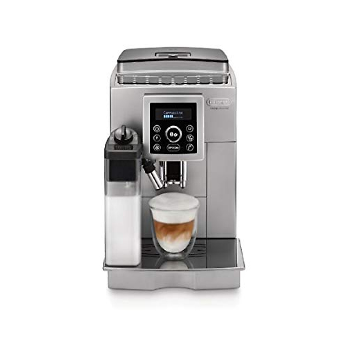 De'Longhi ECAM23460S Digital Super Automatic Machine with Lattecrema System, Silver