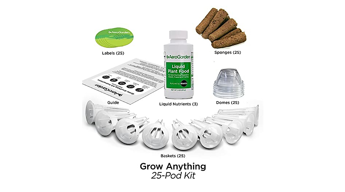 AeroGarden Grow Anything Seed Pod Kit | Start Growing Indoors Today