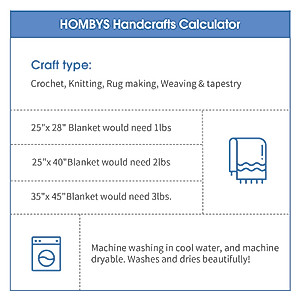 HOMBYS White Chunky Chenille Yarn for Crocheting, Bulky Thick Fluffy Yarn for Knitting,Super Bulky Chunky Yarn for Hand Knitting Blanket, Soft Plush Yarn, 8 Jumbo Pack (27 yds,8 oz Each Skein)