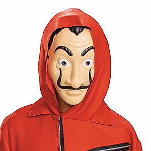 Disguise mens Money Heist Costume, Official Unisex Red Money Heist Jumpsuit for Adult Sized Costumes, As Shown, Men s Size Medium 38-40 US