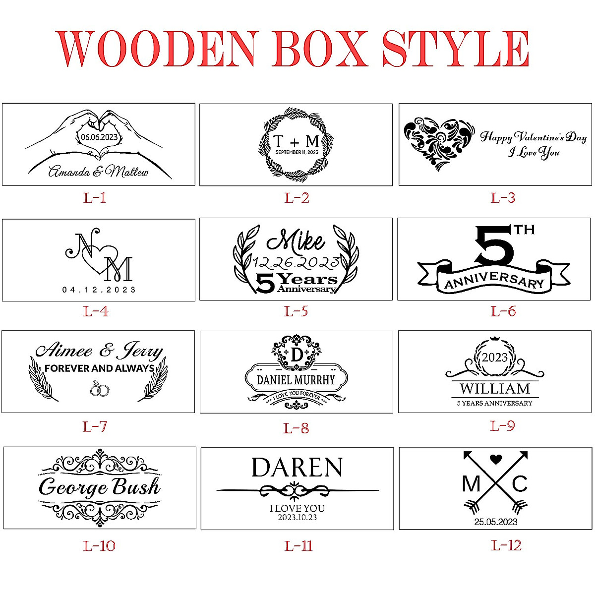 Anniversary Idea For Him - Personalized Engraved Pocket Knife With Box Custom Knives, Birthday Christmas Valentines Wedding Gifts For Men Husband Boyfriend Fiancé Groom (Various Designs)