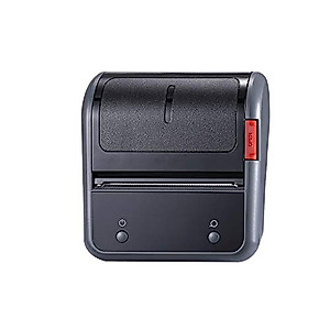 VIBY Portable 80mm Thermal Label Printer BT Label Maker Sticker Machine with Rechargeable Battery for iOS Android Computer